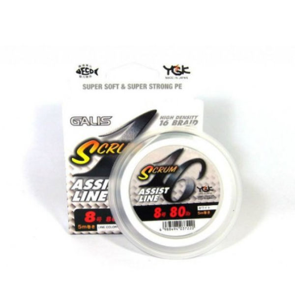 ΝΗΜΑ GALIS SCROUM 16 ASSIST LINE 5M WHITE